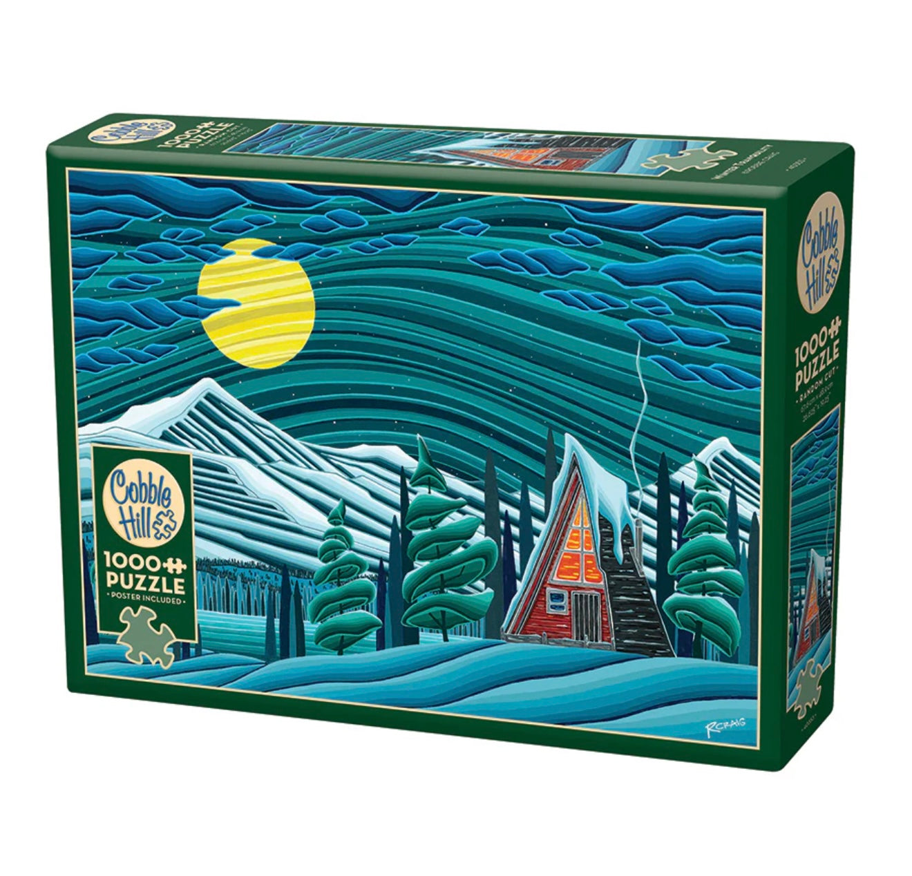 Puzzle -‘Winter Tranquility’ – Robbie Craig's Northern Projects